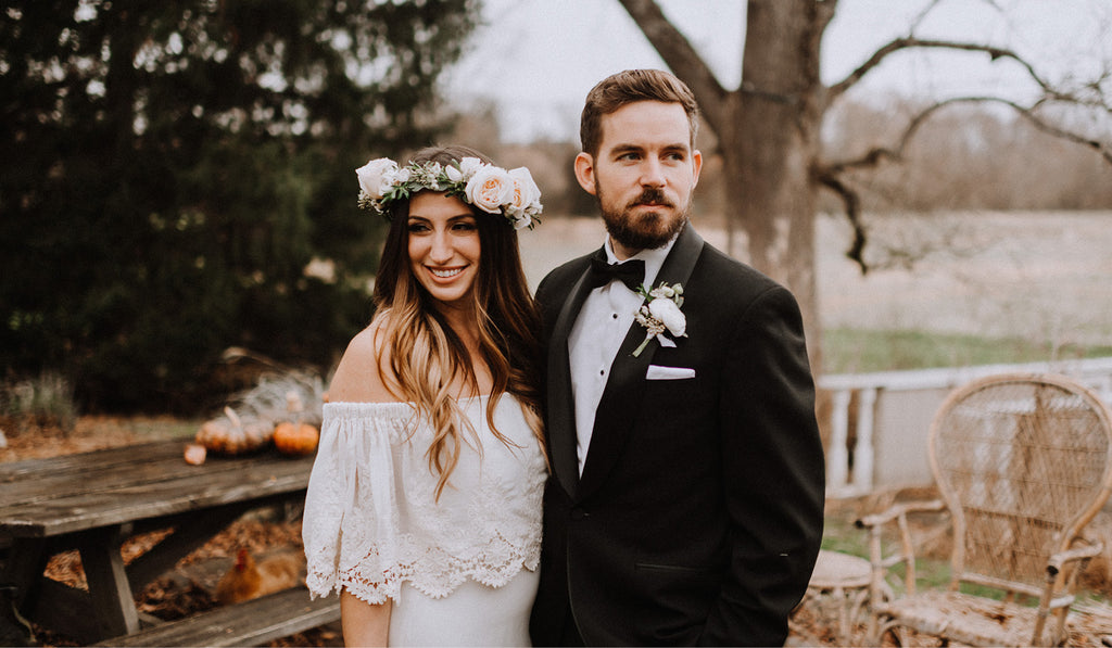 Jillian + Tom Wedding – Green Meadows Florist